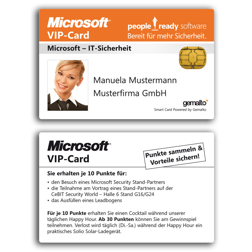 Microsoft – CeBIT – Security trade fair booth – Griffity | We color ...