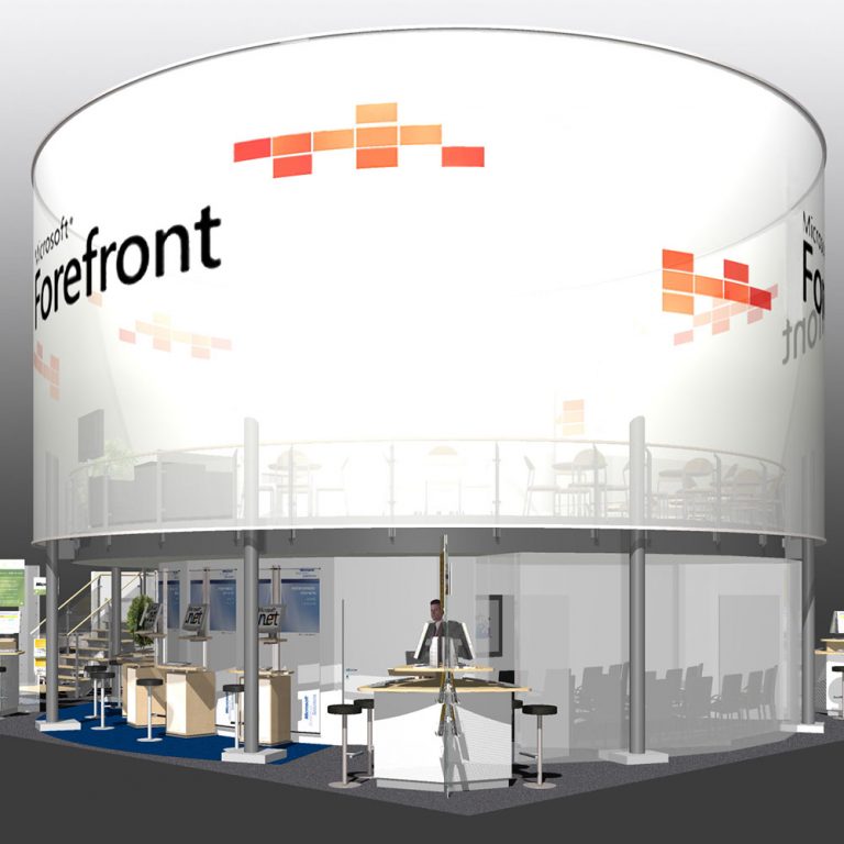 Microsoft – CeBIT – Security Messestand – Griffity | We color your ...